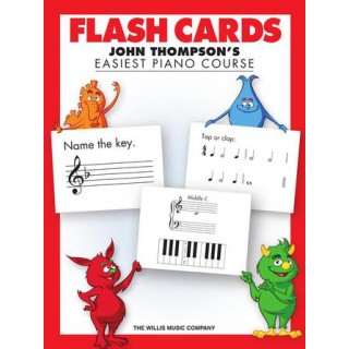 Beginner Piano Note Cards Book 1 Bundle, With Animal Note Flash Cards